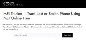 How to Locate IMEI Number on Maps/Google Earth - TrackMobi